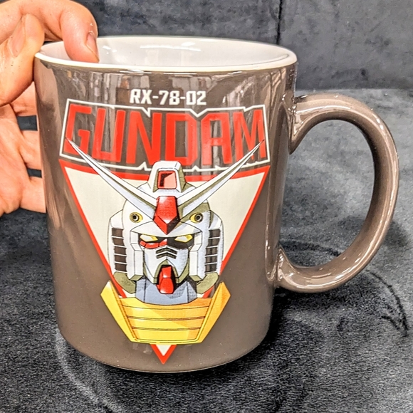 Gundam | Dining | Rare Gundam Mobile Suit Japanese Kanji Anime Coffee ...